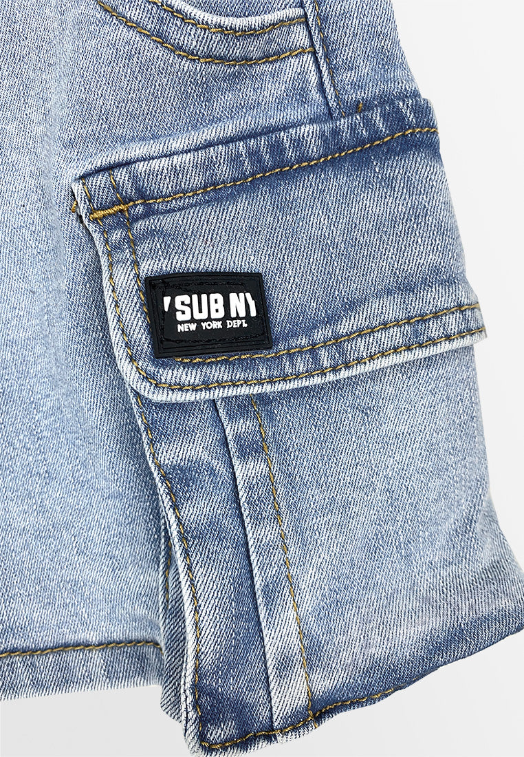 Women Short Jeans - Light Blue - 310240 – SUB Apparel Online Store