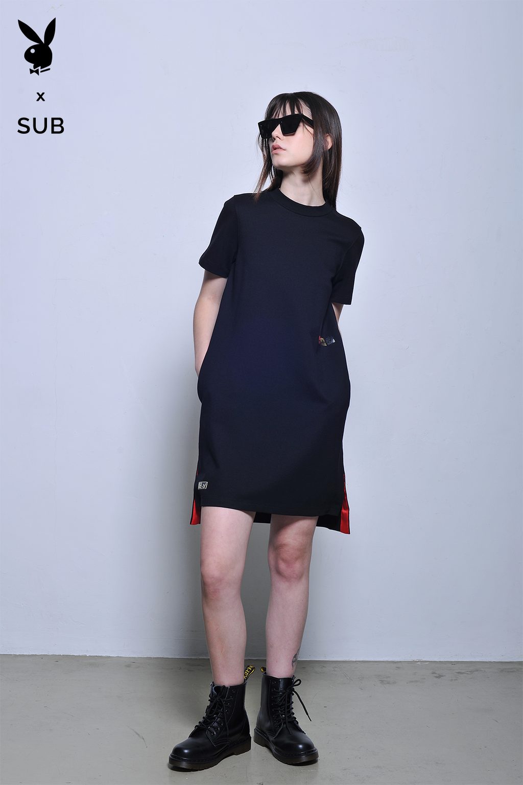 Playboy x SUB Women Dress - Black - H2W741 – SUB Apparel Online Store